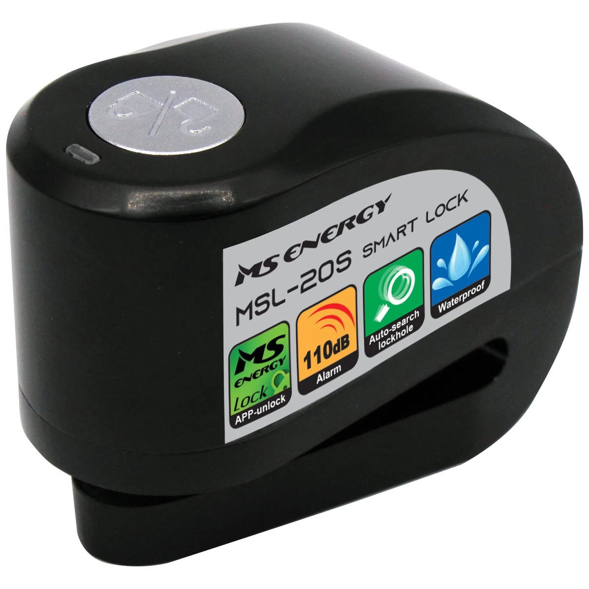 Inteligentna Blokada Antykradzieżowa na hamulec Hulajnogi Roweru MS ...